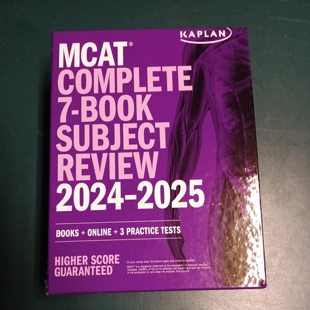 MCAT COMPLETE 7-BOOK Subject Review 2024-2025 +AAMC Official Guide to ...