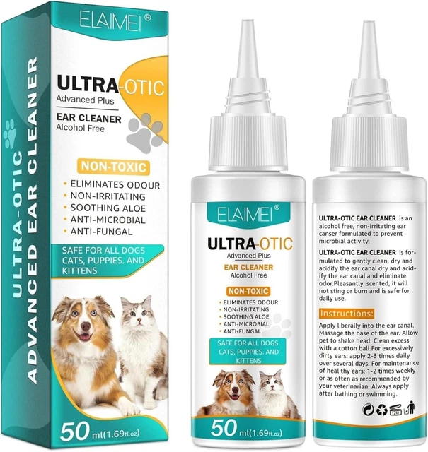 DOG EAR DROPS for Infection Antibiotics Fast Relief from Infections Exp ...