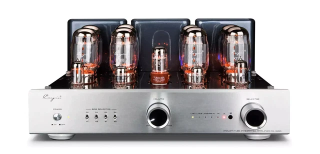 CAYIN CS-100A RÖHRENVERSTÄRKER HighEnd mit KT88, silber EUR 2.750,00 - PicClick DE