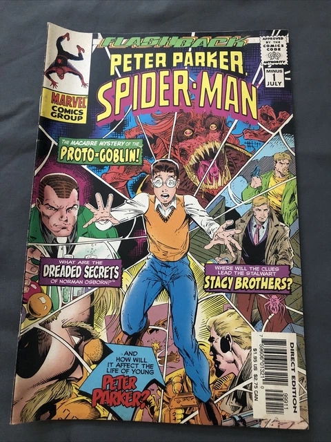 FLASHBACK MARVEL COMICS Peter Parker Spider-Man EUR 4,44 - PicClick IT