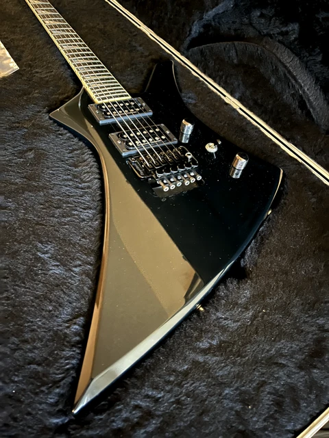 RARE JACKSON USA Select Series Reverse Headstock Kelly Metallic Black ...