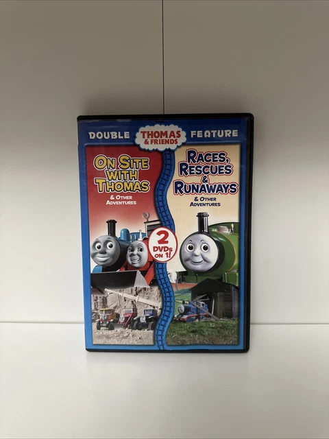 THOMAS FRIENDS On Site With Thomas Races Rescues Runaways DVD THOMAS FRIENDS On Site With Thomas Races Rescues Runaways DVD