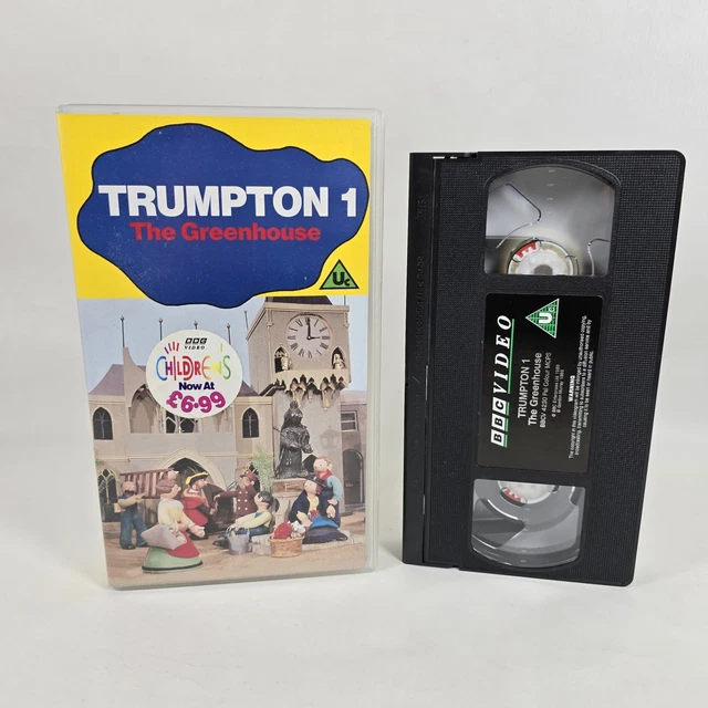 TRUMPTON THE GREENHOUSE VHS Video Cassette Tape BBC Vintage Childrens ...