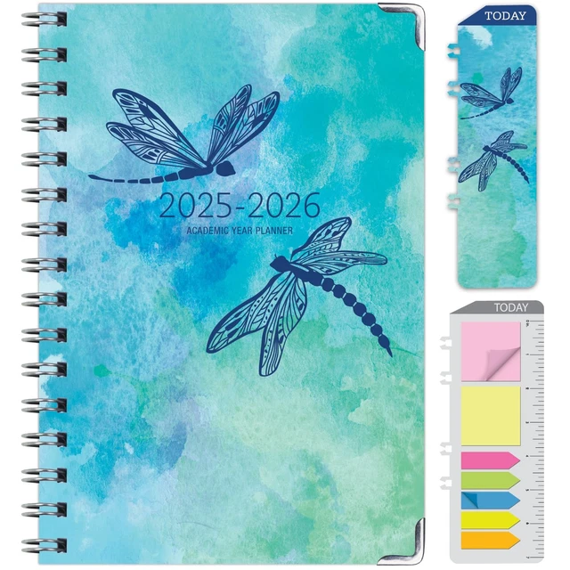 HARDCOVER ACADEMIC YEAR 2025-2026 Planner: (June 2025 Through July 2026 ...