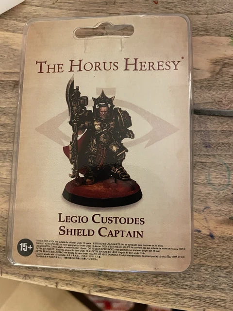 WARHAMMER 40K ADEPTUS Custodes Shield Captain Resin forgeworld £21.00 ...