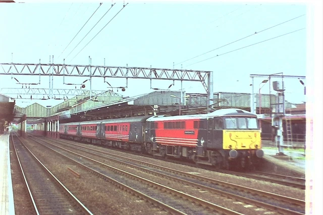 35MM RAILWAY COLOUR Negative Class 86 242 at Crewe £1.75 - PicClick UK