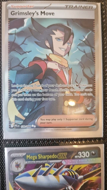 GRIMSLEYS MOVE 120/094 Pokemon Card English Phantasmal Flames £5.45 ...