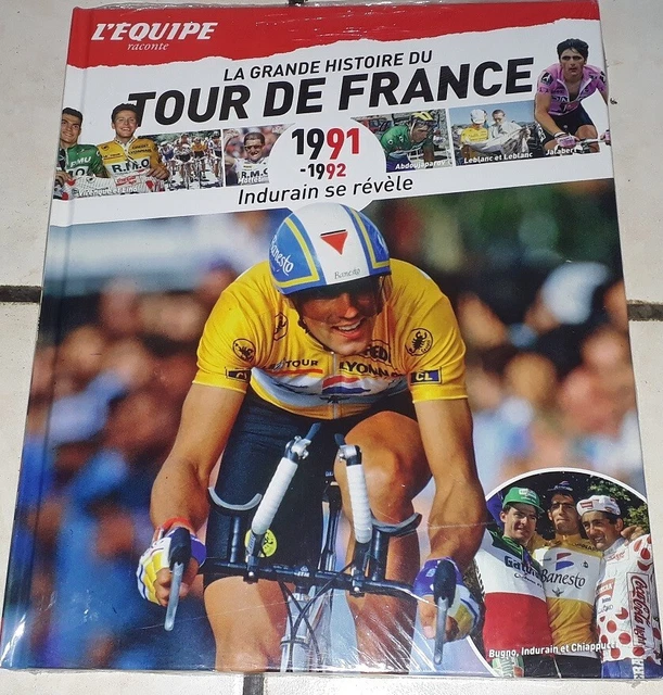 SCELLE LIVRE L'EQUIPE Raconte La Grande Histoire Du Tour De France 1991-1992 EUR 17,99 - PicClick IT