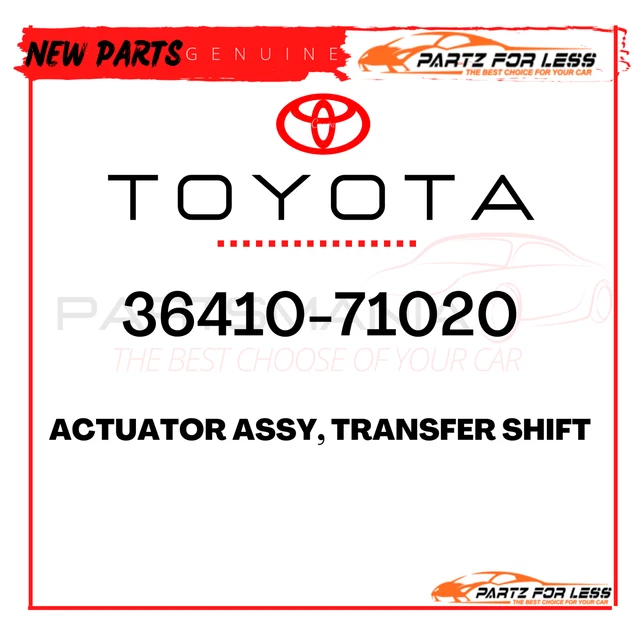 36410-71020 TOYOTA GENUINE Actuator Assy, Transfer Shift 3641071020 New ...
