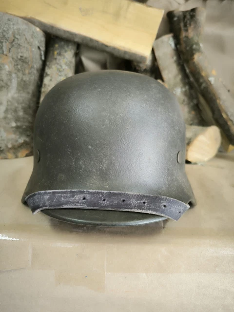 WW2 M40 GERMAN Helmet WWII M40 Combat helmet size 64 £217.33 - PicClick UK