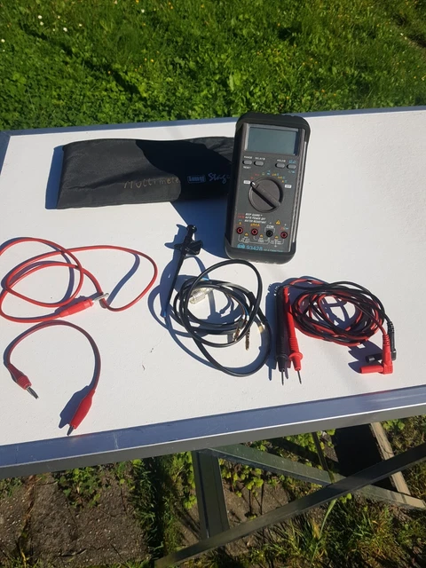 BEHA UNITEST MULTIMETER PROFI Messgerät XL Paket Komplett Digital VOLLE ...