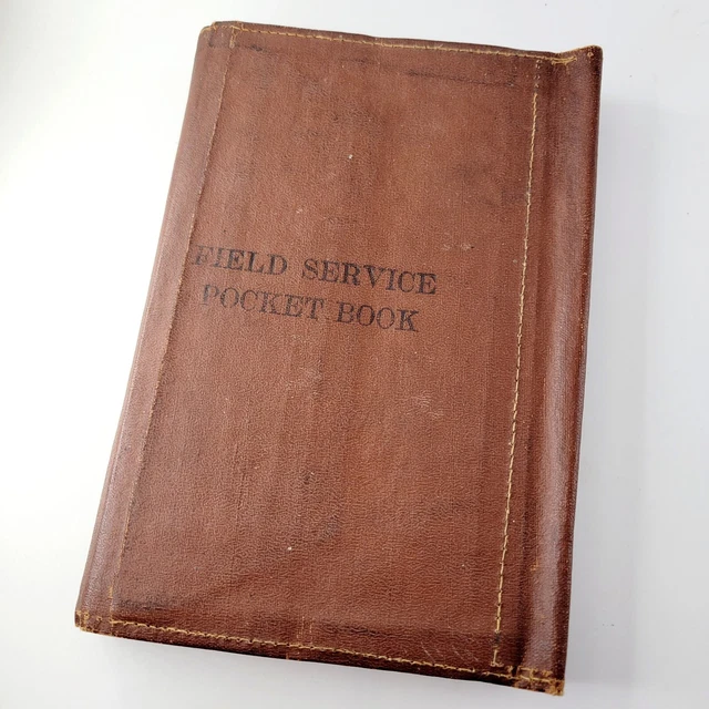 WW1 1916 DATED Field Service Pocket Book ,British Army Officers Kit Wwi ...