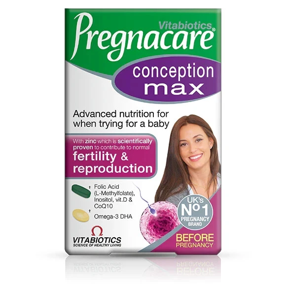 VITABIOTICS PREGNACARE CONCEPTION Max Tablets/Capsules £16.00 - PicClick UK