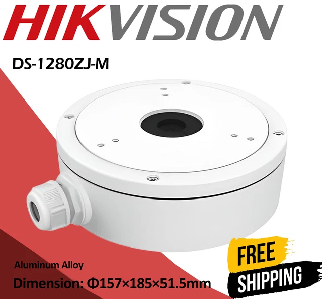 HIKVISION JUNCTION BOX Deep Base Turret Dome CCTV Camera DS-1280ZJ-M ...