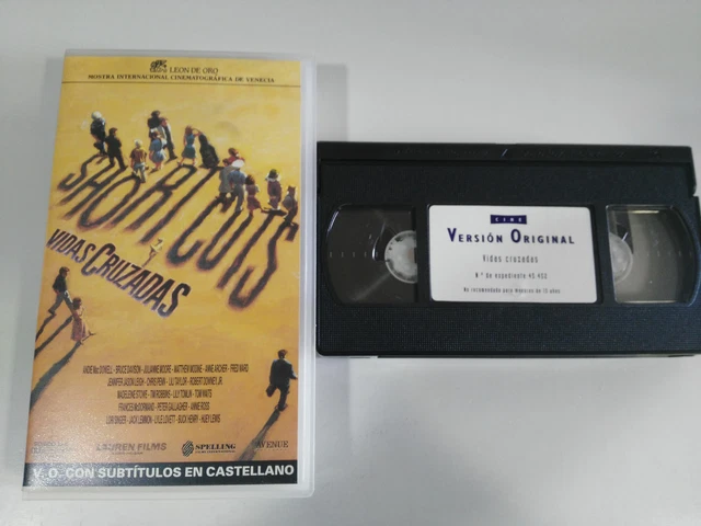 SHORT CUTS LIVES Croisés - VHS V.O.English sous-Titres Castillan EUR 27 ...