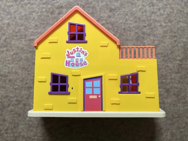 JUSTIN'S HOUSE CBEEBIES Playset Toy House Justin Fletcher £16.31 ...