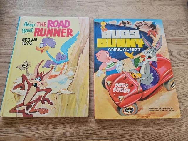 Bugs Bunny Annual 77 And Road Runner Annual 76 Warner Bros Dessins