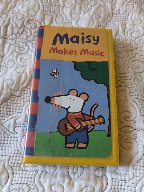 NICK JR MAISY Makes Music VHS Video Tape 2004 VTG Nickelodeon Kids Show ...