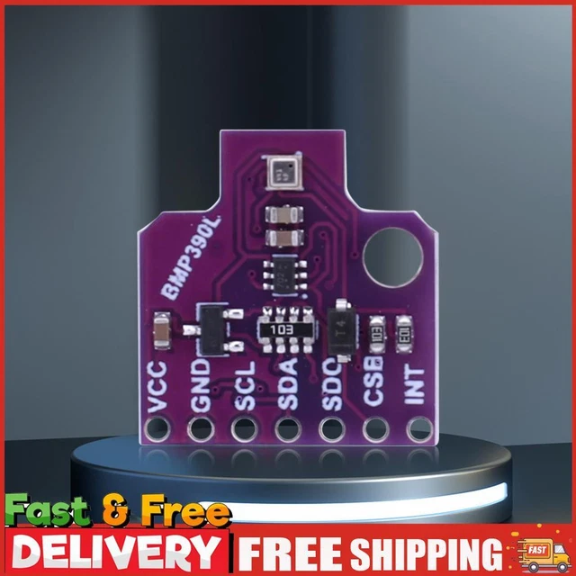 BMP390L DIGITAL ATMOSPHERIC Pressure Sensor Module I2C/SPI Low Power ...