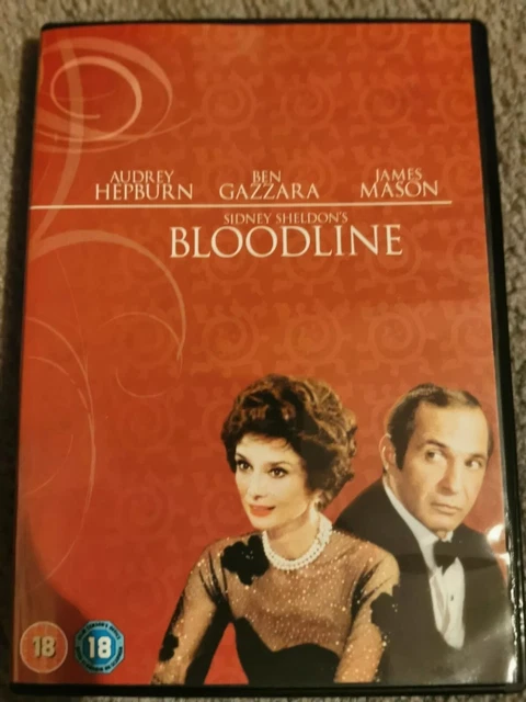 BLOODLINE (DVD, 1979 Film, Audrey Hepburn, Ben Gazzara, James Mason, UK ...
