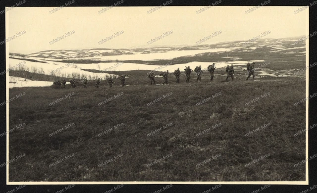 GEBIRGS-JÄGER-PIONIER BTL.82-KORPS-LAPPLAND-MURMANSK-TITOWKA-TUNDRA ...