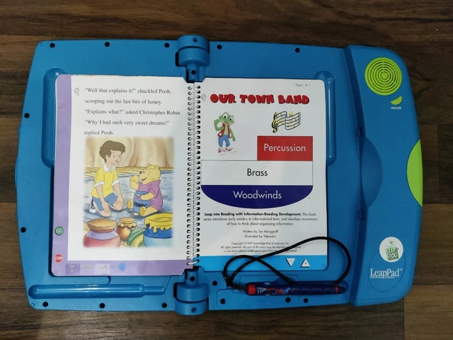 LEAPFROG LEAP PAD Plus Writing Learning System with Case, 8 Cartridges ...