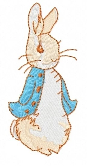 MACHINE EMBROIDERY DESIGNS Usb Beatrix Potter - Peter Rabbit Collection ...