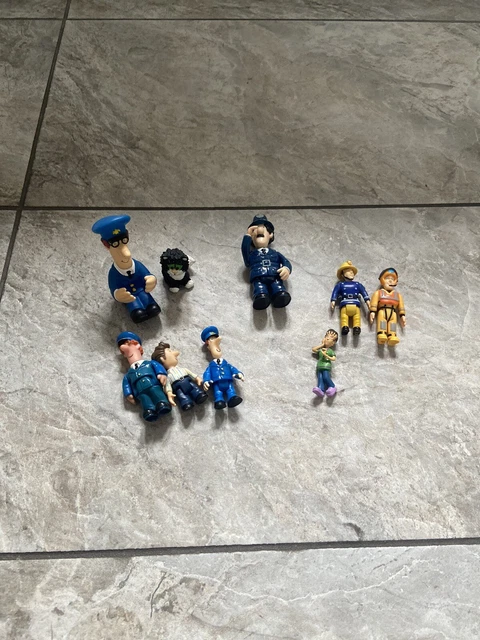 POSTMAN PAT & Fireman Sam Figures £4.99 - PicClick UK