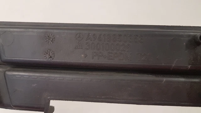 GRILLE DE COUVERTURE couvercle couvercle panneau bas à gauche Mercedes ...