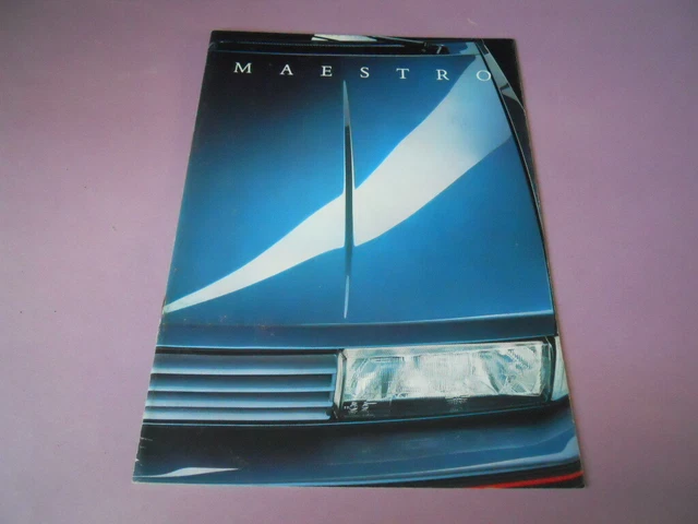 AUSTIN MAESTRO BROCHURE catalogue documentation édition 1988 v2 - Fr ...