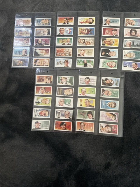 BROOKE BOND/PG TIPS Tea Cards Complete Lot 10 £2.60 - PicClick UK