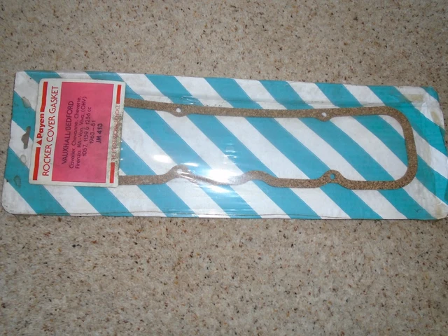 NOS VAUXHALL VIVA Firenza Chevette, 1256cc Cork Rocker Cover Gasket ...