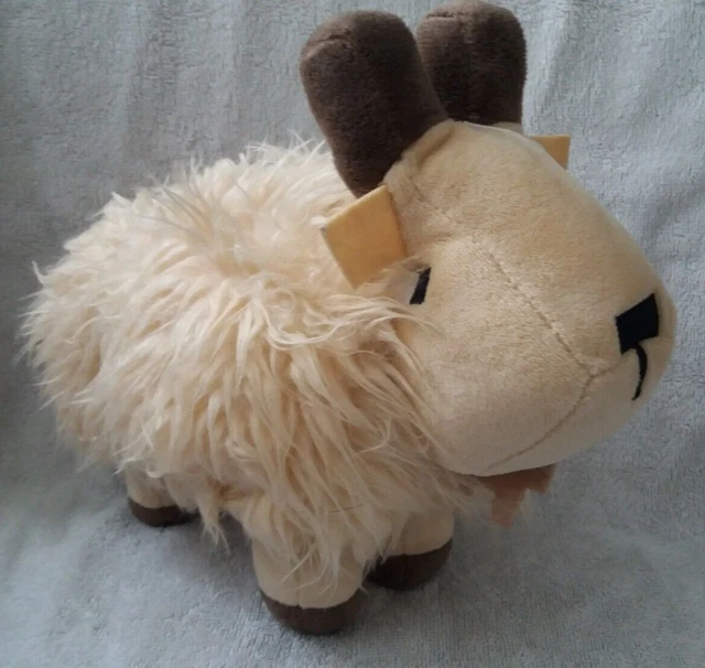 MINECRAFT GOAT MOJANG Plush Soft Toy 10.5" Long Mattel 2022 Kids Teddy ...
