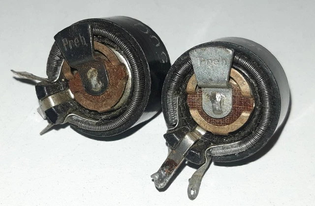 2 PREH Potentiometer 50Ohm - Vintage Elektronik EUR 59,99 - PicClick DE