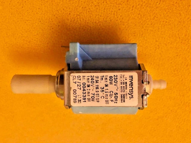 WATER PUMP INVENSYS 60W / Art. 0043391 / CL F EUR 26,45 - PicClick FR