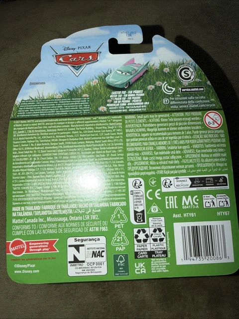 DISNEY PIXAR CARS Easter Flo Figura De Acción 1:55 EUR 23,34 - PicClick ES
