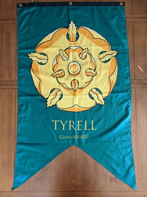 GAME OF THRONES Tyrell Banner House Sigil Fabric Poster Flag 50x30 ...