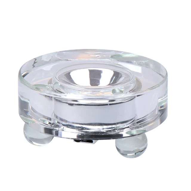 LED LIGHT-UP STAND Round Display Base Holder for Crafts Glass Art with ...