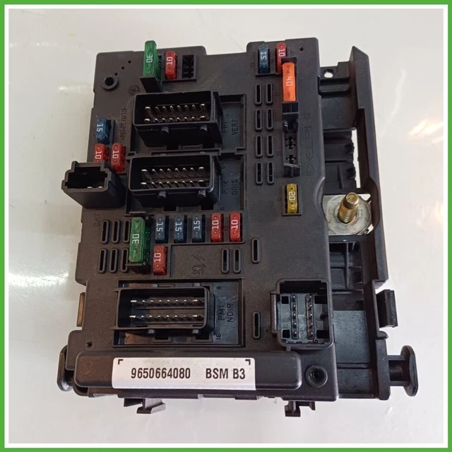 BODY ORDINATEUR ECU Module Bcm Bsi DELPHI BSM-B3 Peugeot 206 1.4 ...