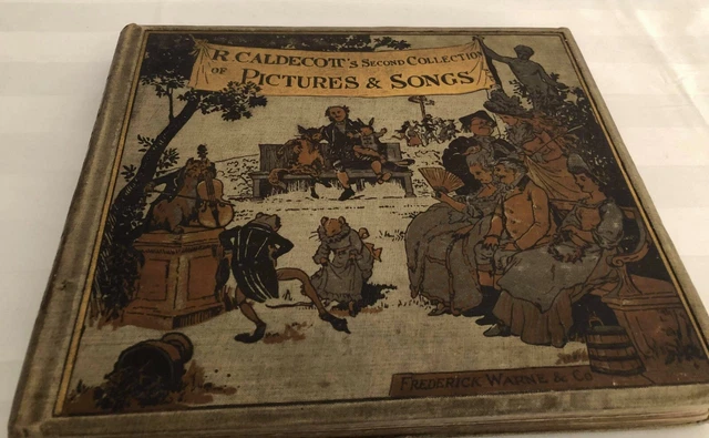 RARE BOOK OVER 100 Years Old! Caldecotts collection of pictures and ...