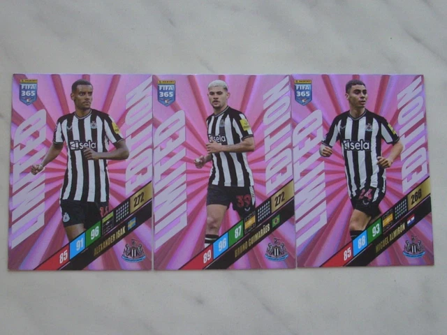 FIFA 365 2024 Set 3 Card Limited Newcastle Almiron,Guimaraes,Isak EUR 9 ...