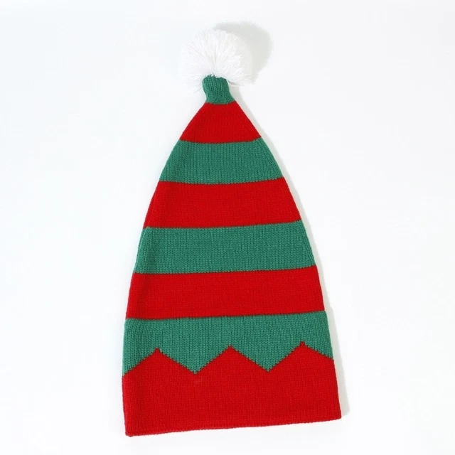 CARNIVAL CHRISTMAS HAT Crochet Holiday Hat Parent-child Color Matching Hats £9.01 - PicClick UK