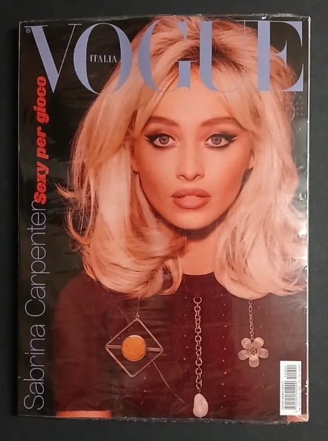 SABRINA CARPENTER VOGUE Magazine Italy October 2025 New Sealed 10 901 ...