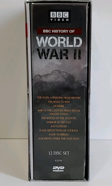 BBC HISTORY OF World War II _ DVD _ 12-Disc Box Set _ With Booklet ...