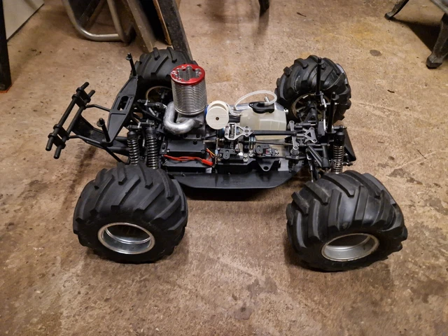 THUNDER TIGER EK4 S2 Nitro RC Monster Truck Pro 70 Heli Engine EB4 ...