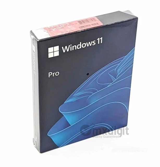 MICROSOFT WINDOWS 11 Pro, USB Key in Box Full Version 1-PC Factory ...