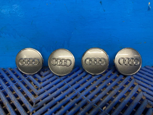 AUDI A3 A4 A5 A6 Set 4 Alloy Wheel Centre Caps 8W0601170 60mm GENUINE ...