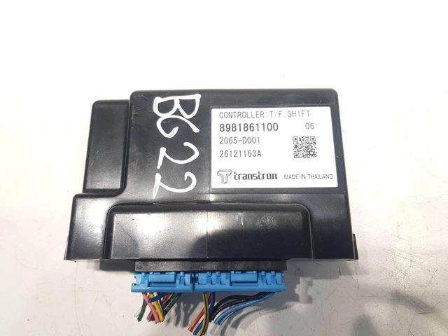 ISUZU D-MAX TRANSFER Box Control Module Ecu 8981861100 Mk2 2012 - 2022 ...