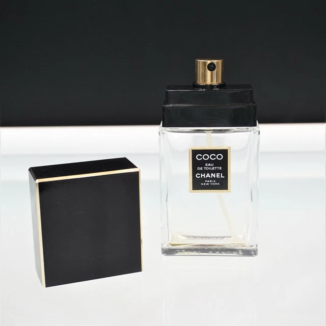 CHANEL COCO EMPTY EDT Glass Perfume Bottle Display Collect Repurpose ...