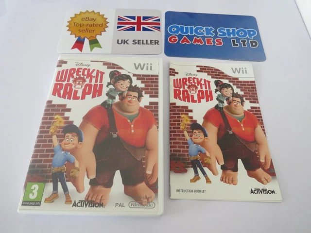 DISNEY WRECK IT Ralph Nintendo Wii UK PAL EUR 38,95 - PicClick FR